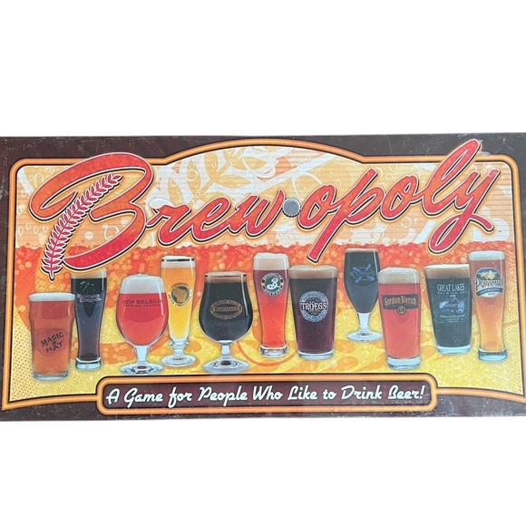Late for the Sky | Games | New Brewopoly Adult Board Game Beer Monopoly ...